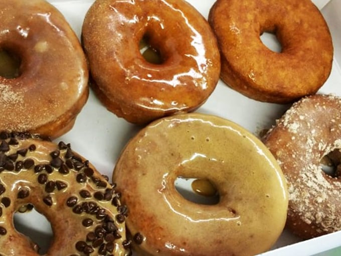 Golden rings of joy! These glazed beauties are what I imagine the halos of pastry angels look like.