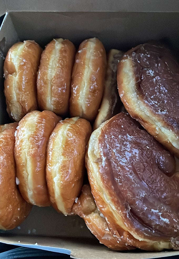 Fresh out of the fryer, these golden rings of joy are ready to make your day a whole lot sweeter.