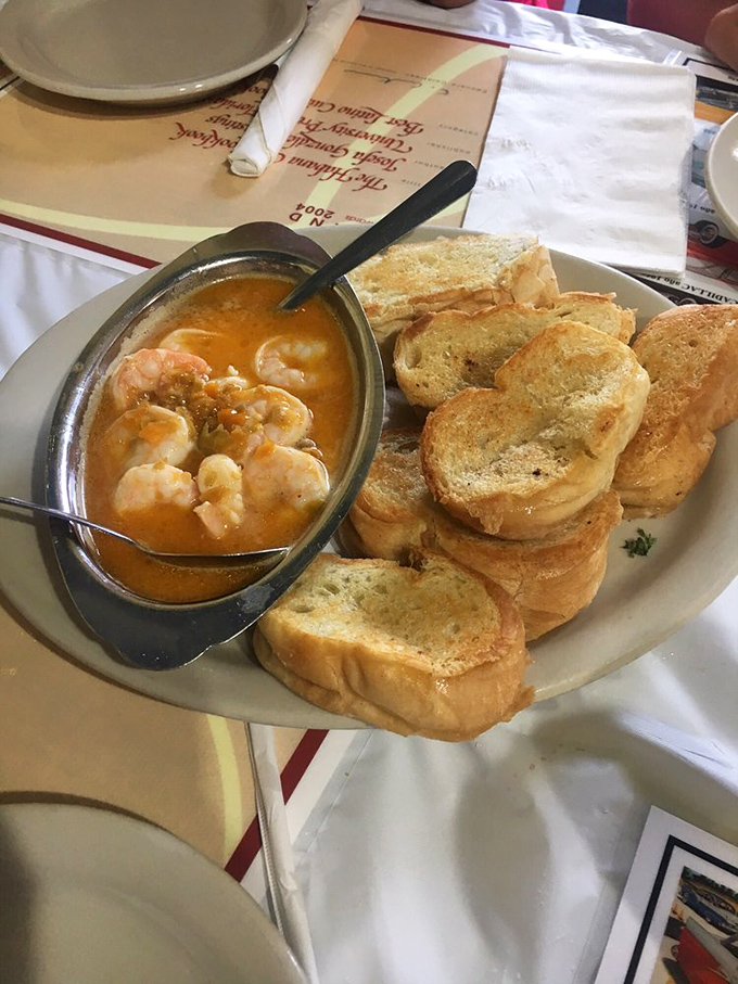 These shrimp are having a pool party in garlic butter, and you're invited. Grab some bread – you'll want to soak up every last drop.