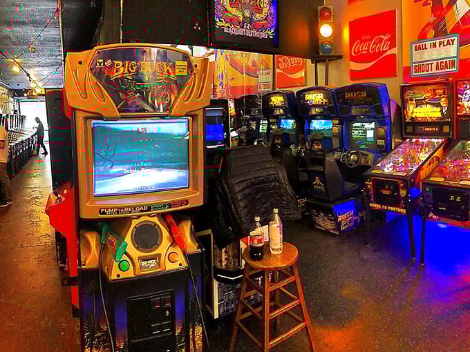 Welcome to the land that time forgot &ndash; where Coca-Cola flows freely and high scores are the ultimate currency.