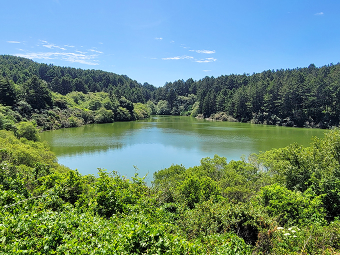 Mirror, mirror on the ground, is this the most serene lake around? Spoiler alert: Yes, yes it is.