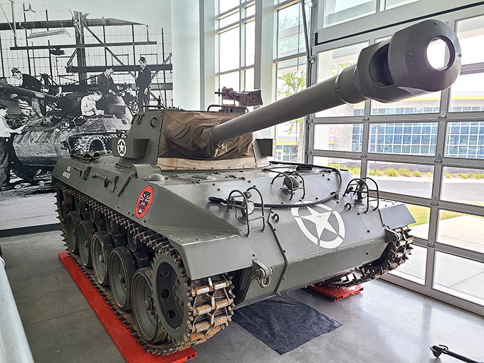 Tank you very much for the history lesson! This military behemoth is proof that learning can be both educational and jaw-dropping.