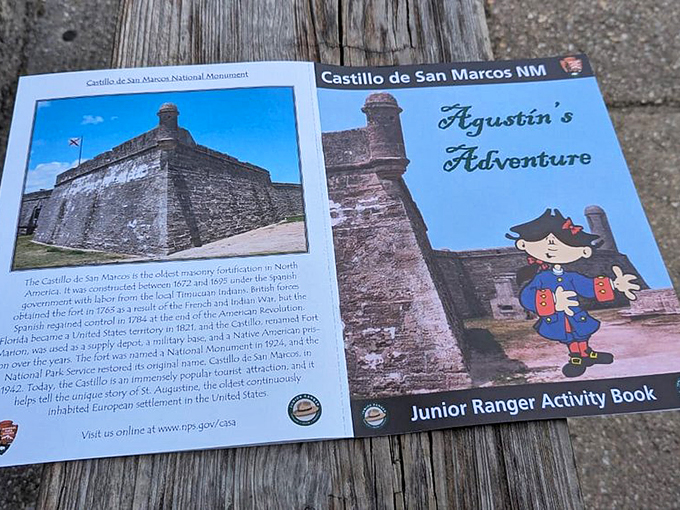 Junior Rangers, assemble! This activity book is your passport to time travel. No DeLorean required, just a pencil and a sense of adventure.