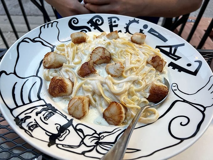 Pasta so creamy, it could make a grown man weep. This dish is comfort food elevated to an art form, no nonna required.