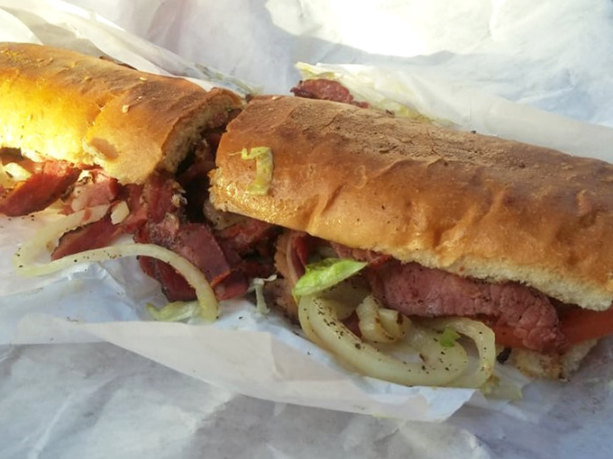 Pastrami so good, it'll make you want to start a "sandwich appreciation society." First rule of Sandwich Club? Always talk about Sandwich Club.