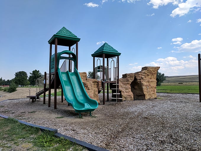 "Slide into adventure! This playground's got more twists and turns than a season of 'Game of Thrones' &ndash; minus the dragons."