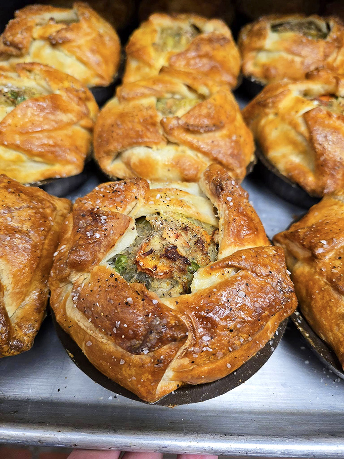 Comfort food alert! These savory pies are like a warm hug for your taste buds. Grandma's recipe has nothing on these bad boys.