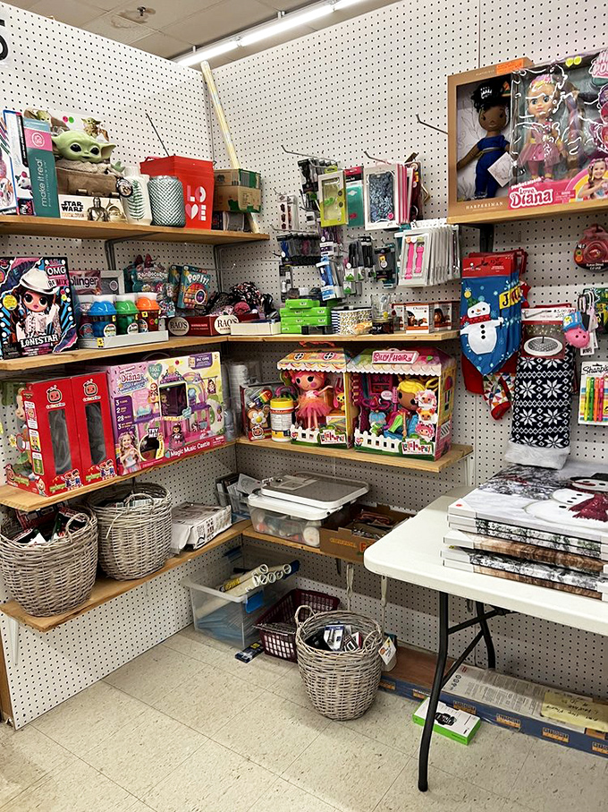 Toy story come to life! This corner is where childhood dreams and adult collectibles collide in a colorful explosion of nostalgia.