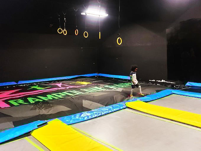 Who needs the NBA when you've got this? Bounce your way to slam-dunk glory on these springy courts.