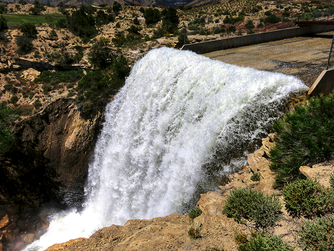 Nature's own water park! This cascade puts Splash Mountain to shame. Hold onto your hats – and maybe your lunch – as you witness this aquatic spectacle.