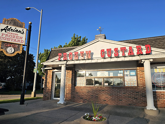 Adrian's: The James Dean of custard stands &ndash; effortlessly cool and irresistibly delicious. Rebel against boring desserts!