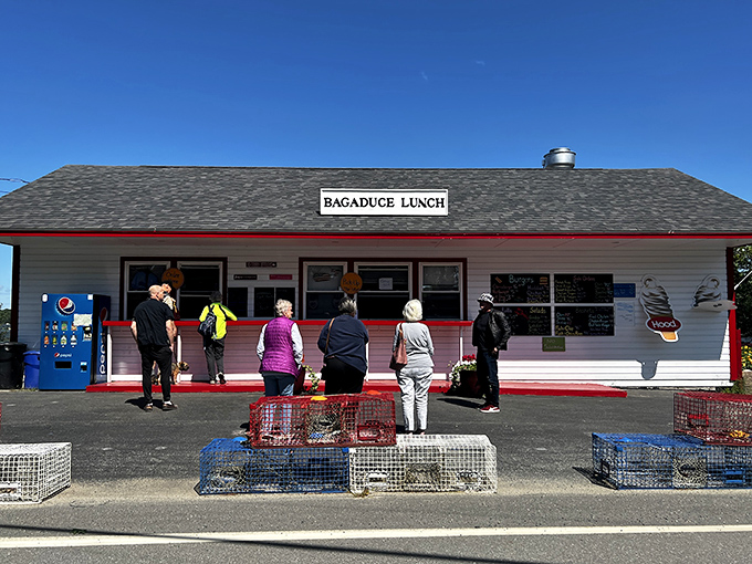 Bagaduce Lunch: Serving up magic since 1946. This little white shack is like the seafood equivalent of Hogwarts.