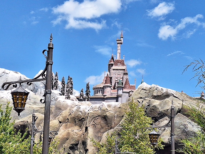 Be our guest, indeed! This enchanted eatery brings Beauty and the Beast to life, minus the risk of furniture serenading you.