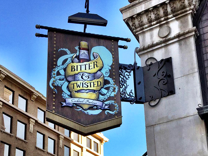 Bitter & Twisted: History meets mixology in this Phoenix landmark. Art deco touches and a novel-sized menu promise a night of spirited adventure.