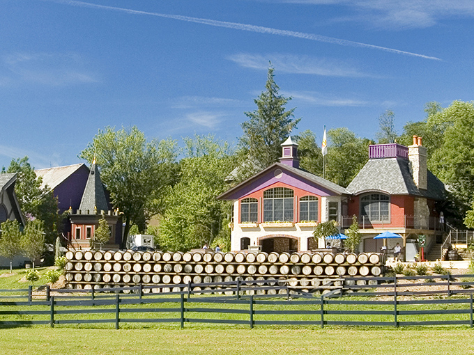 Breitenbach Wine Cellars: Where the Alps meet Amish country. These Swiss-style buildings are so charming, you'll want to yodel.