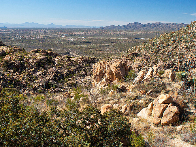 A hiker's paradise at Catalina State Park. These trails offer more twists and turns than a telenovela, with views that'll take your breath away.
