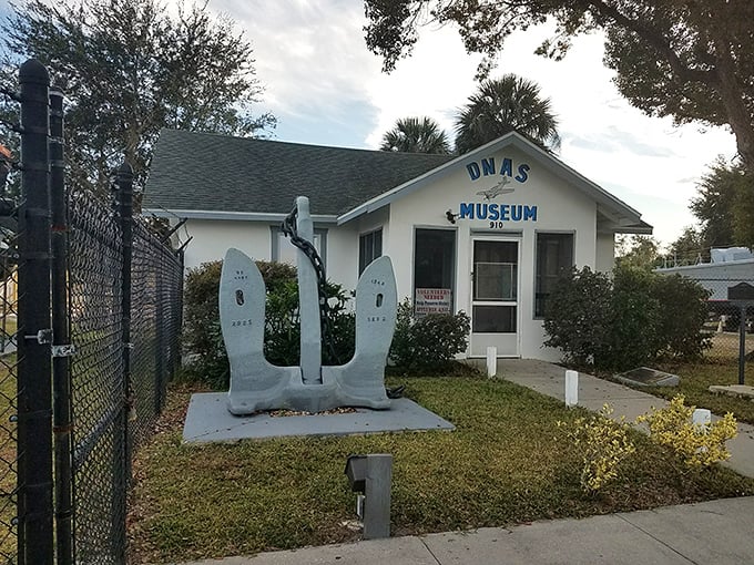 Anchors away... or should we say wings up? The DeLand Naval Air Station Museum packs a big punch in a small package.