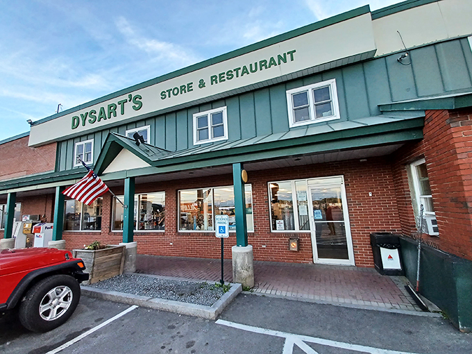 Dysart's: Where truckers, locals, and night owls unite. This 24-hour haven proves comfort food knows no time zone.