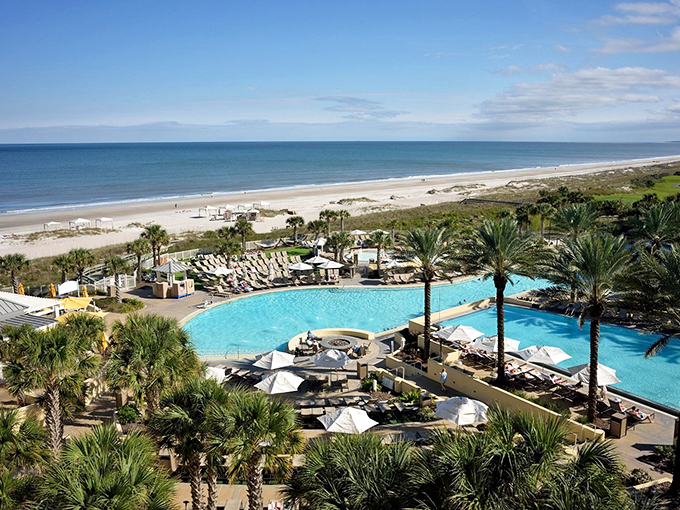 Fernandina Beach: Victorian charm meets pirate lore. It's like Downton Abbey decided to have a beach vacation!