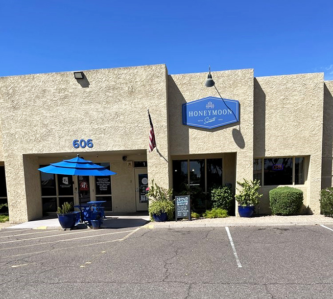 Honeymoon Sweets Cafe: Where love is always in the air (and on your plate)! This Tempe treasure serves up slices of happiness, no vows required.