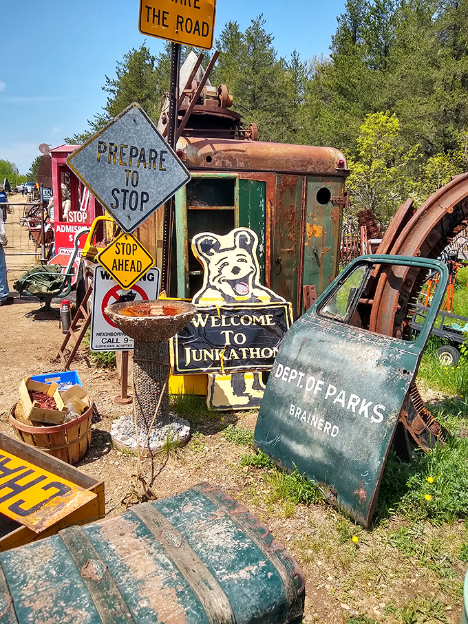 Welcome to Junkathon, where rust is a must! This metallic wonderland turns scrap into sculpture and junk into joy.