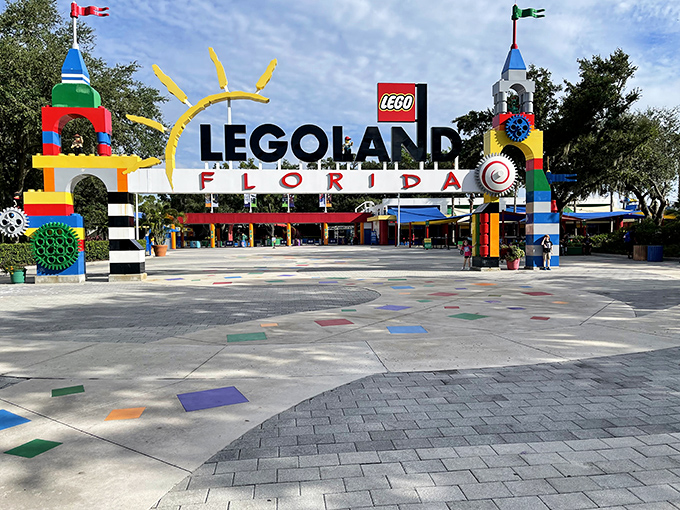 Everything is awesome at Legoland! Where else can you feel like a giant in a world built brick by colorful brick?