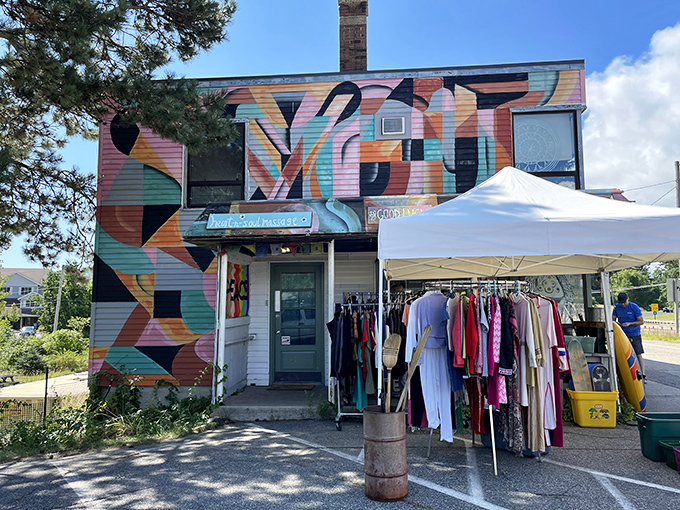 Lost Coast: Where thrifting meets modern art. It's like stepping into a Warhol painting, but with better prices.