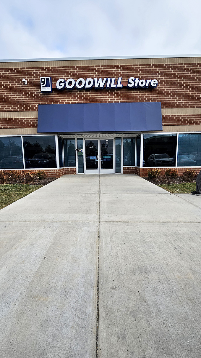 Frederick's Goodwill: Where fashion decades collide. It's like "Back to the Future," but with more polyester and less DeLorean.