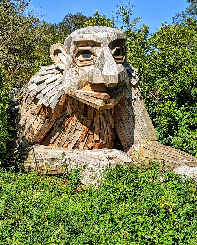 Morton Arboretum: Where trees reign supreme and giant wooden trolls lurk around every corner. It's a dendrophile's dream come true!