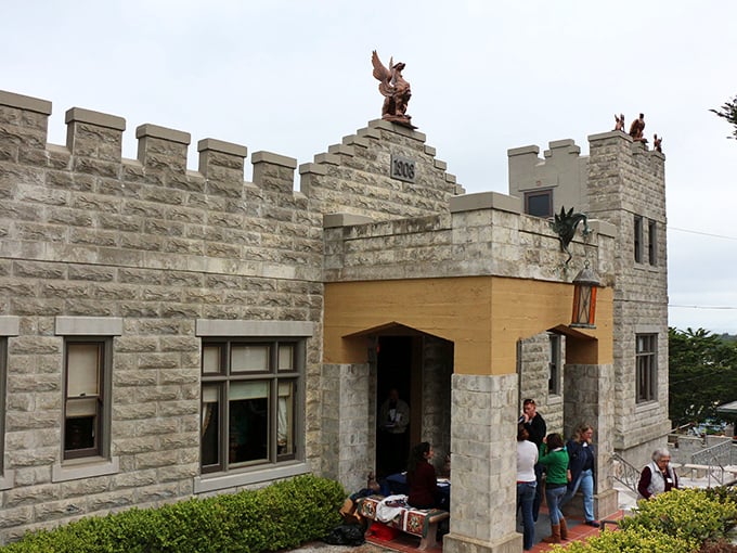 Sam's Castle: When your home is literally your fortress. This concrete marvel has weathered more than just nosy neighbors!