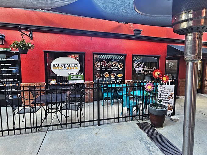 Small but mighty! This candy cubbyhole packs more flavors than a Jelly Belly factory with the charm of a country store.