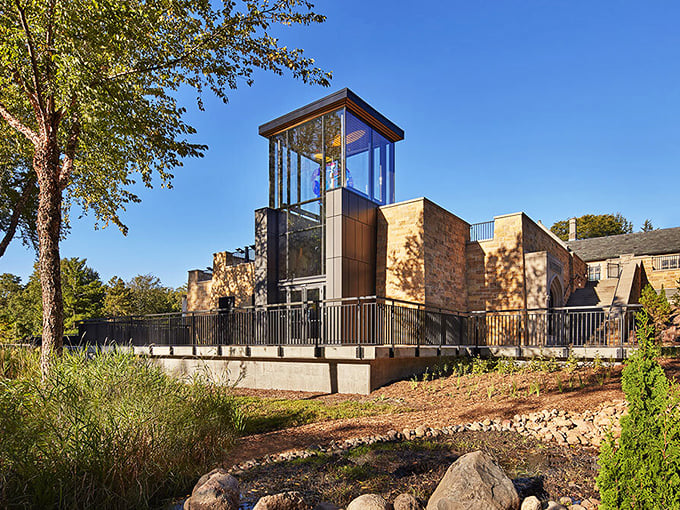 Science gets a makeover at The Bakken! This mansion could be Bruce Wayne's summer home, but with more sparks.