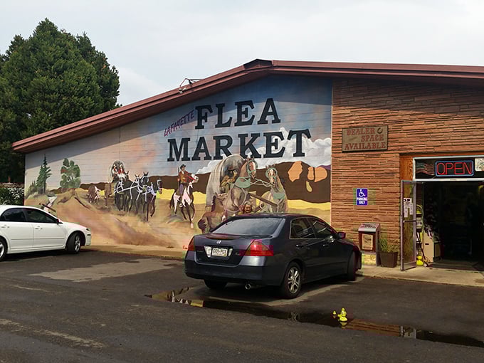 Eclectic doesn't begin to cover it! From vintage globes to retro furniture, it's a mishmash of eras in the best way possible.