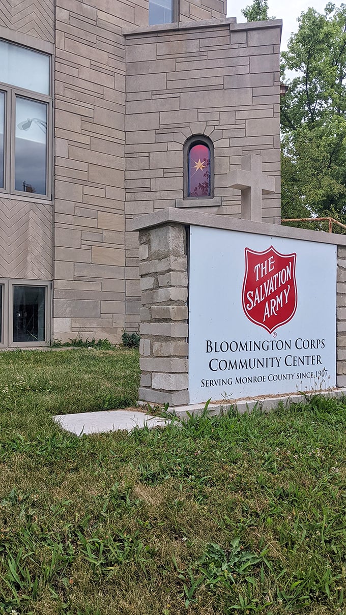 The Salvation Army's castle of secondhand wonders. It's like Hogwarts, but the magic is in the prices!