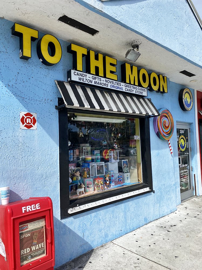 To the Moon? More like to flavor town! This blue beacon of sweetness is your ticket to a sugar-coated space odyssey.