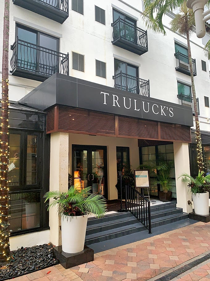 Truluck's: Where stone crabs get the red-carpet treatment. It's so fancy, you half expect the crabs to arrive in tiny limos.