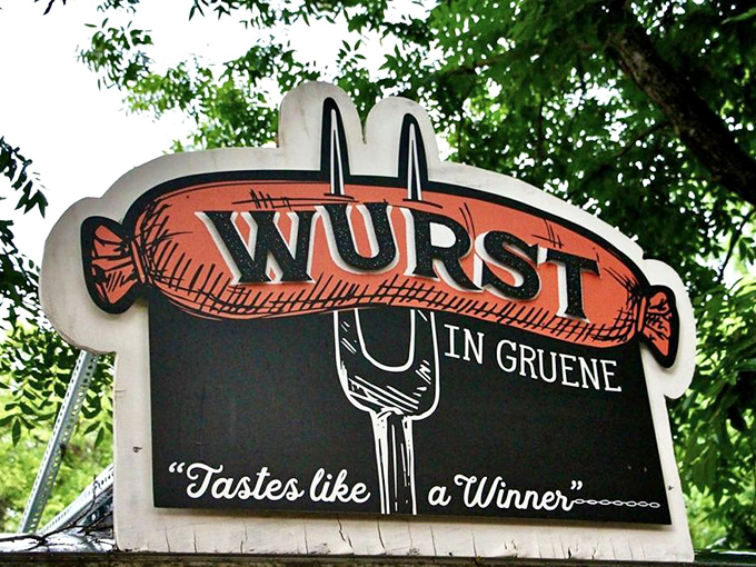 Wurst in Gruene: Where German tradition meets Texas charm. This Airstream of dreams serves up sausages that would make your Oma proud.