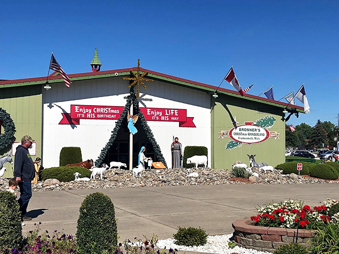 Tinsel town, USA! Bronner's Christmas Wonderland proves that holiday spirit isn't just a season, it's a way of life.