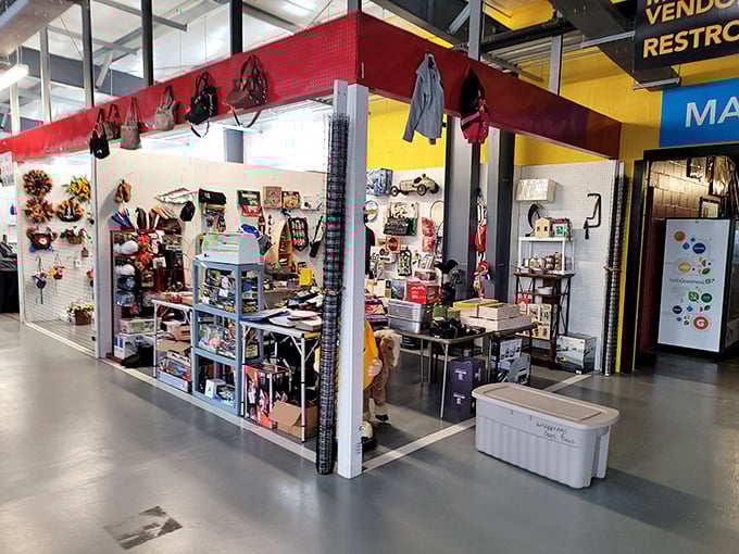 Step into Caesar Creek's indoor market and prepare for sensory overload. It's like your favorite thrift store got supersized!