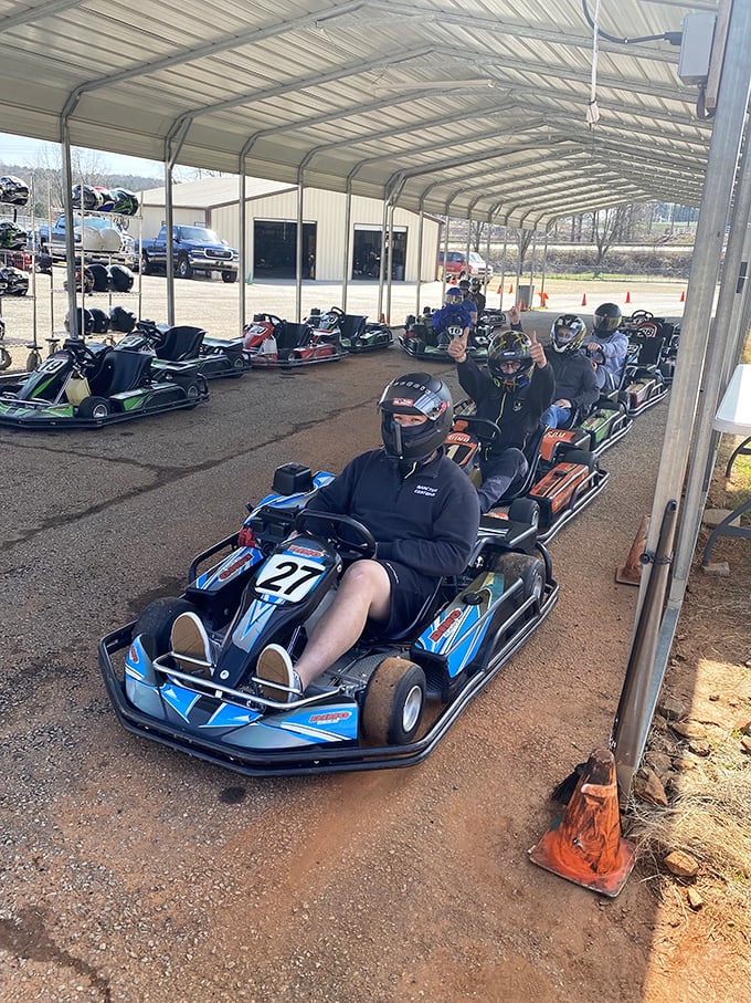 Winding through Georgia's countryside, this track is prettier than a peach orchard in full bloom. Just keep your eyes on the road, lead foot!