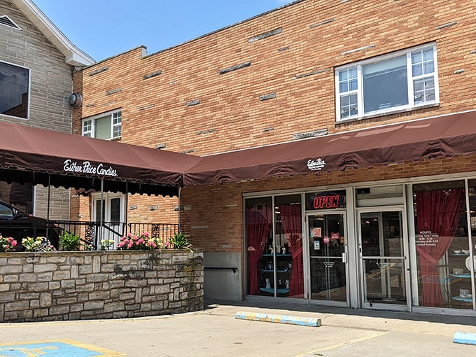 Dayton's sweetest claim to fame! Esther Price's charming exterior is just a taste of the delights waiting inside.