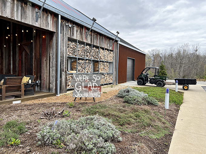 Who knew vegetables could party? Firefly Grill's wood-stacked exterior hints at the smoky delights within &ndash; come for the ambiance, stay for the flavor fireworks.