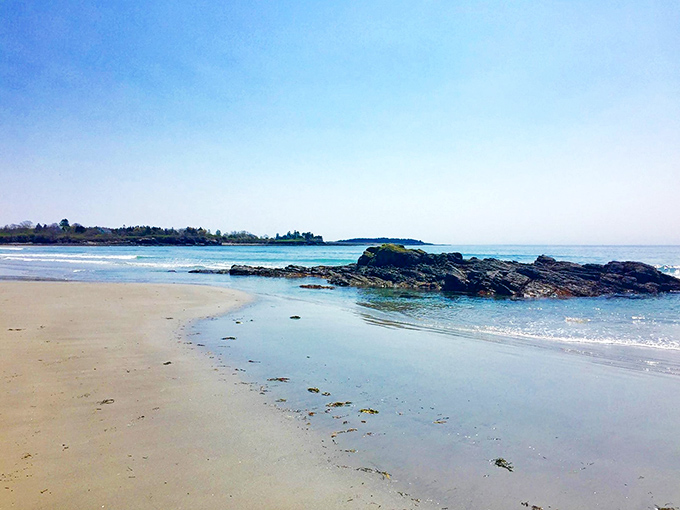 Sand so white, you might need sunglasses. Just don't mistake it for snow - that's a chilly surprise you don't need!