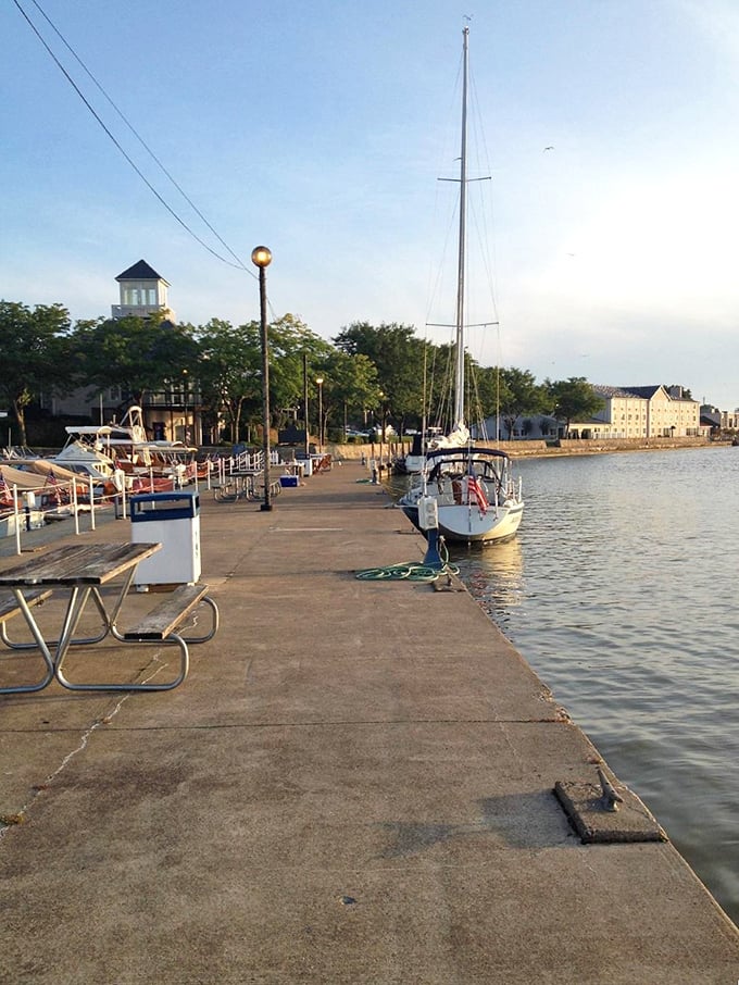 Huron's waterfront: A slice of nautical heaven. It's like someone shrunk Cape Cod and plopped it in Ohio &ndash; in the best way possible.