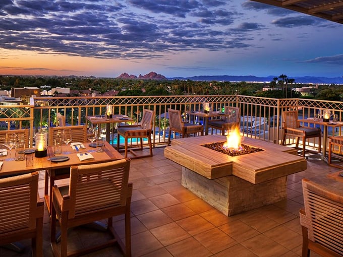 Dine among the clouds at J&G Steakhouse. The steaks are so heavenly, you'll think you've died and gone to carnivore heaven.