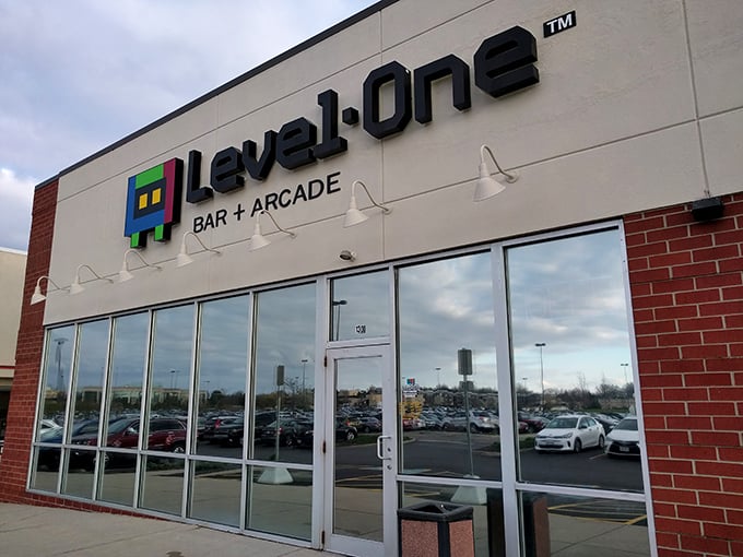 Pixels and pints unite! It's like stepping into a Tron movie, but with better drinks and less deadly discs flying at your head.