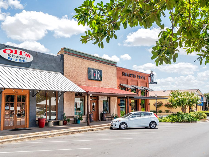 Main Street or lake street? In Marble Falls, you don't have to choose. This town's got charm on land and on water.