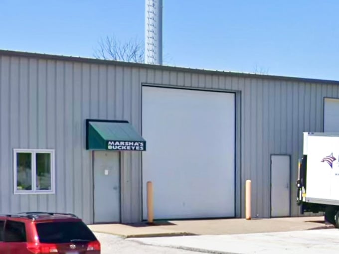 Don't judge a candy by its cover. Marsha's may look industrial, but inside, it's a buckeye wonderland that would make any Ohioan proud.