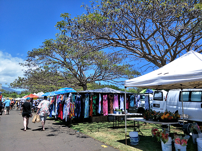 It's like your grandma's attic had a baby with a tiki bar. Welcome to the Maui Swap Meet &ndash; where every purchase comes with a story!