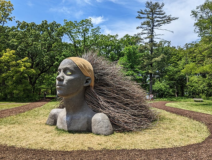 Part forest, part outdoor art gallery, Morton Arboretum proves that sculpting trees can be a legitimate form of entertainment.